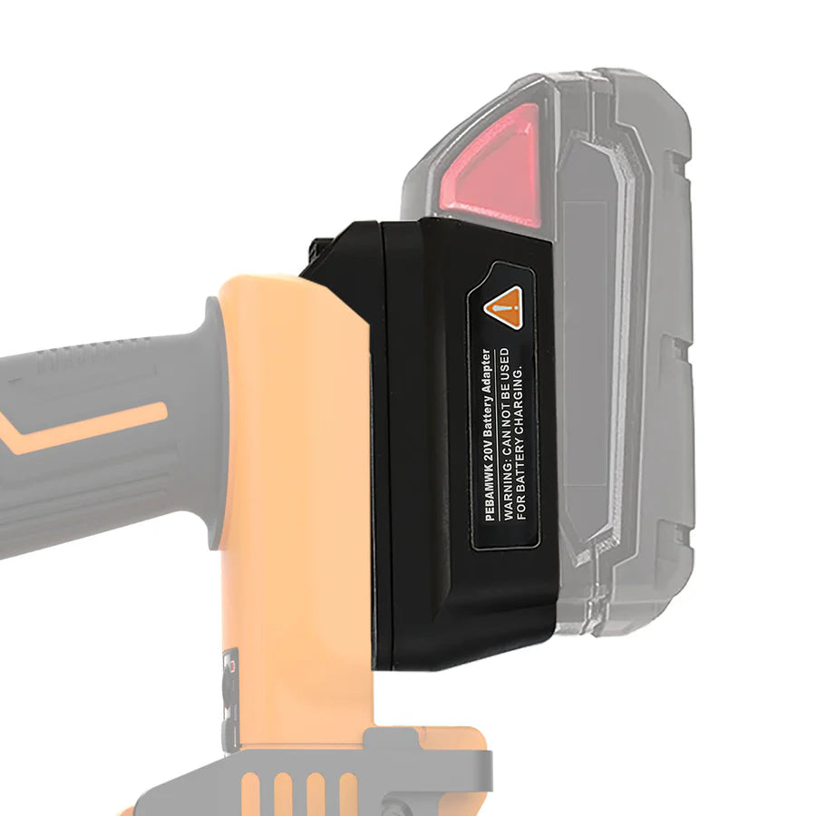 Freeman 20 Volt Lithium-Ion Battery Adapter for Milwaukee® Batteries ...