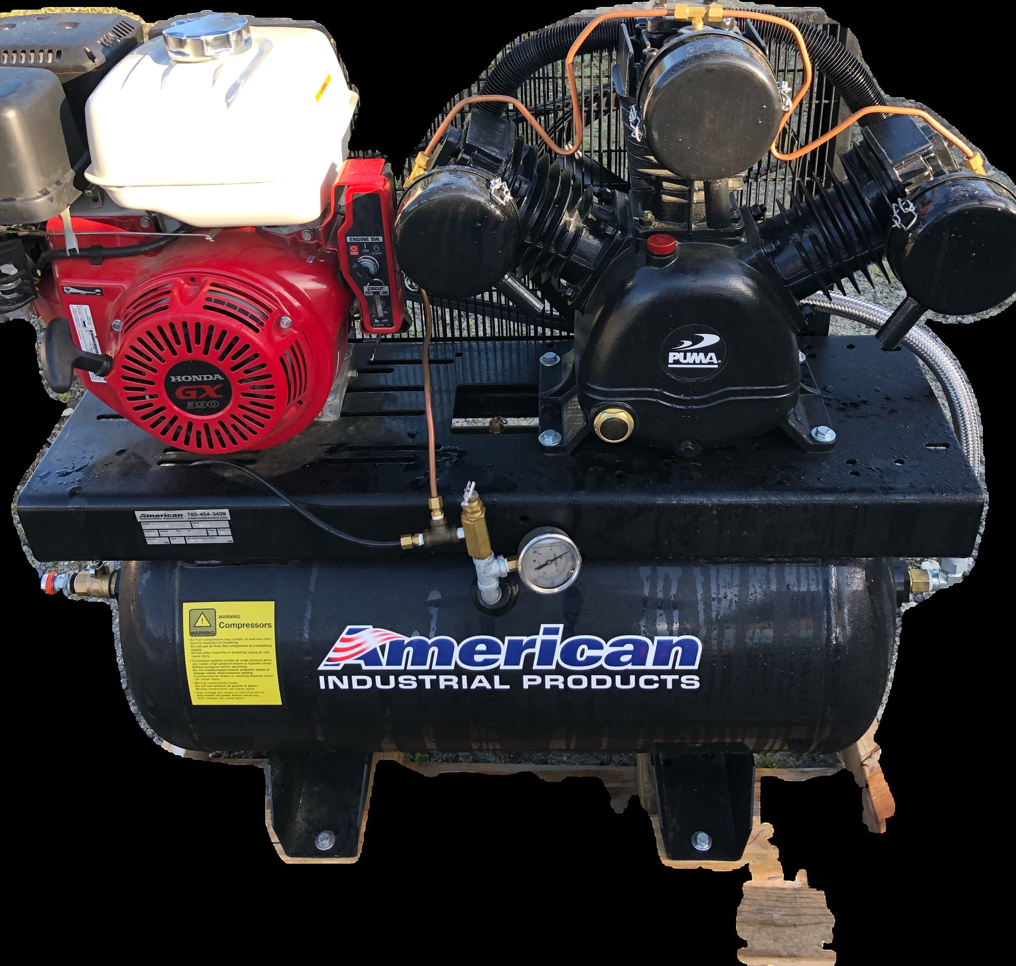 Puma Gas Air Compressor 38 CFM – Mr. Fence Tools